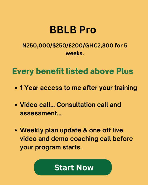 Coaching services – Bellisima Fitness